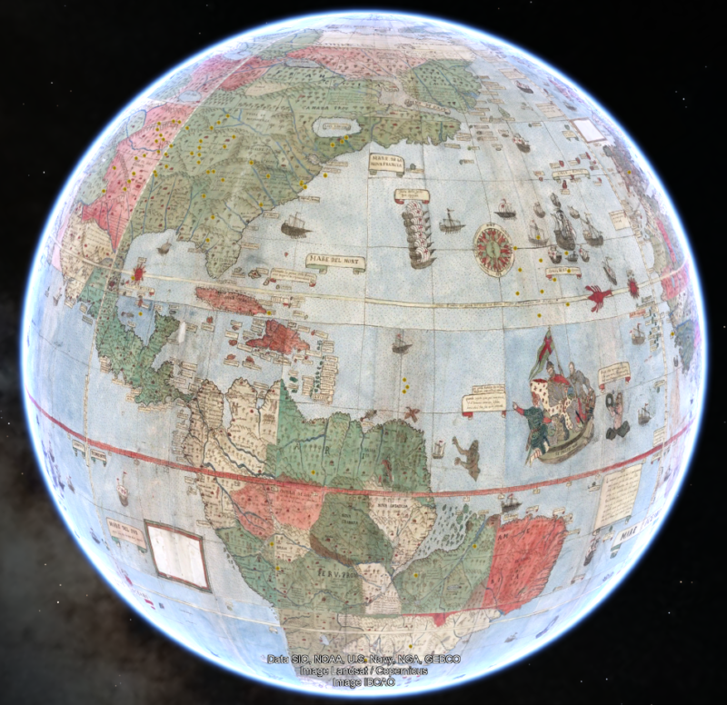 ¿Cómo visualizar mapas antiguos en Google Earth? – Alidrisi Cartografía